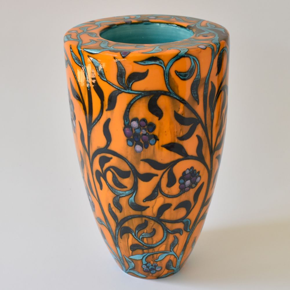 Marino Moretti Double-walled Vase with Flowers – Bellezza Home